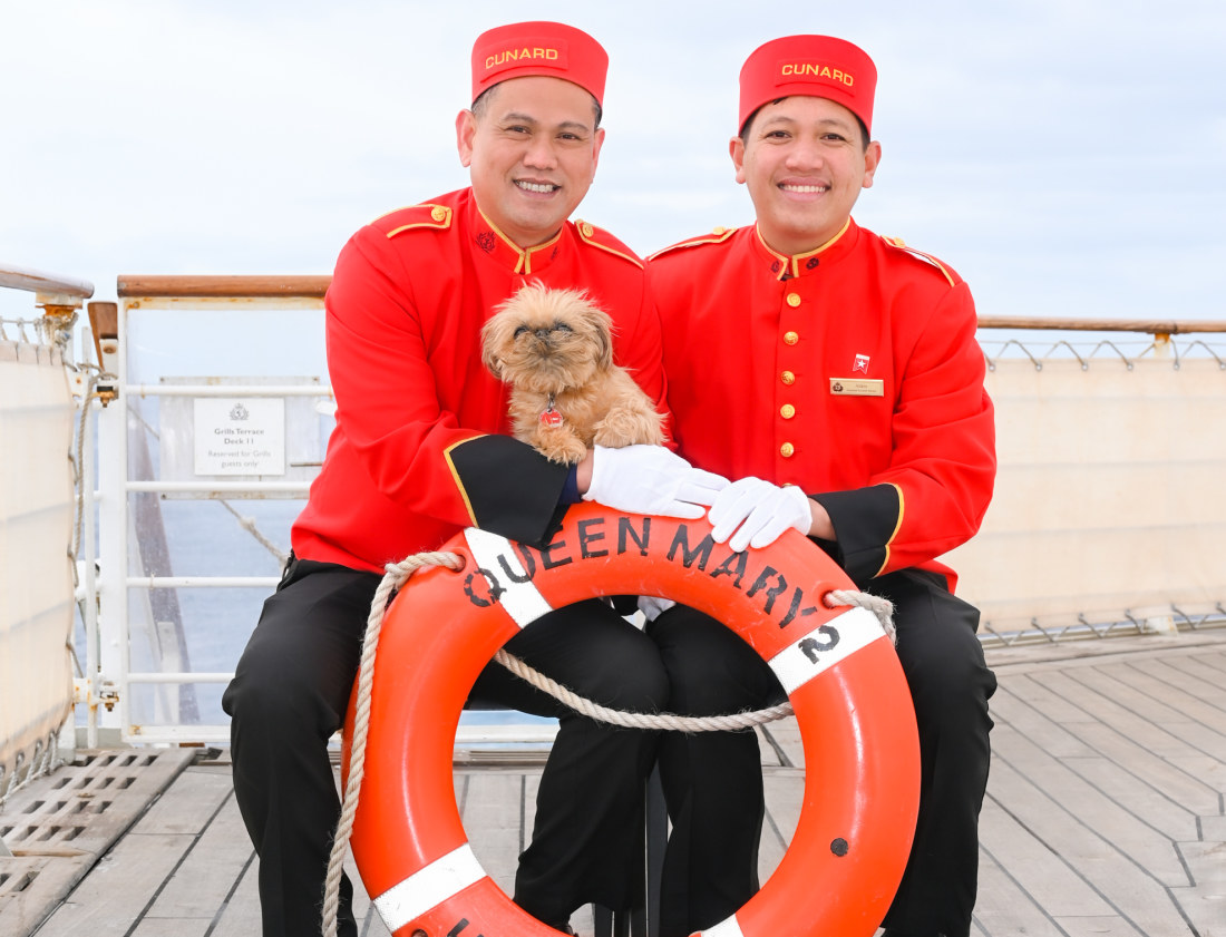 Cunard’s Queen Mary 2 is the only ship on which you can book your pet a ...