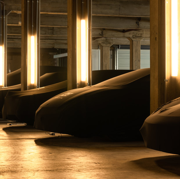 Secret garage Auto Cache hides rare Ferraris, Lamborghinis, Mercedes ...