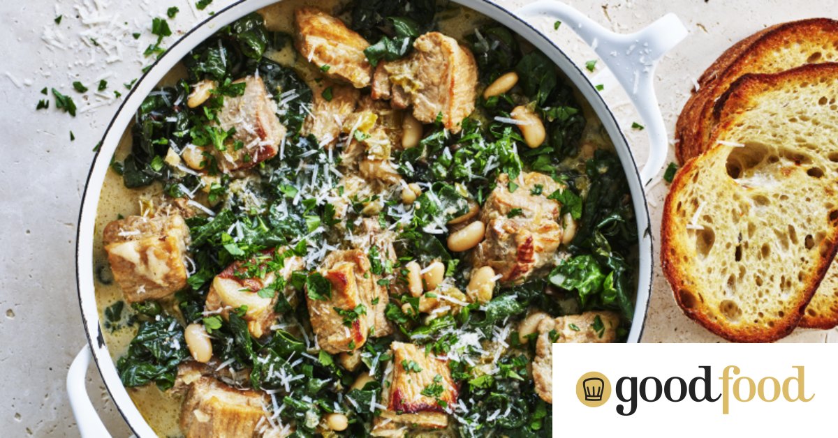 Pork and silverbeet stew recipe
