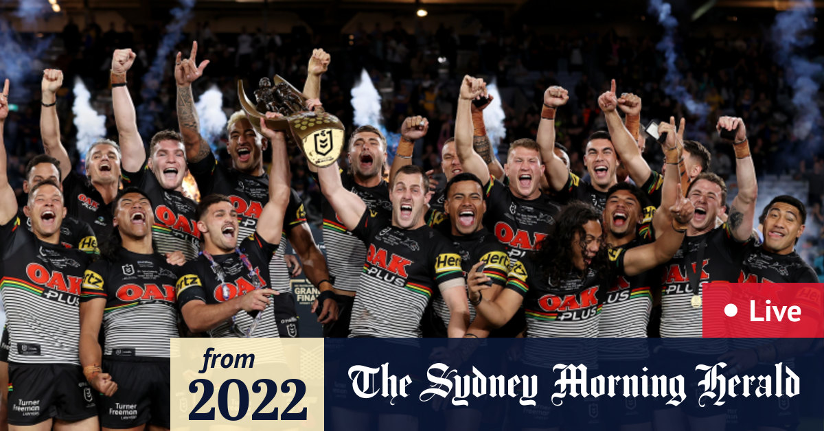 NRL grand final 2022 LIVE updates: Penrith Panthers v Parramatta Eels ...
