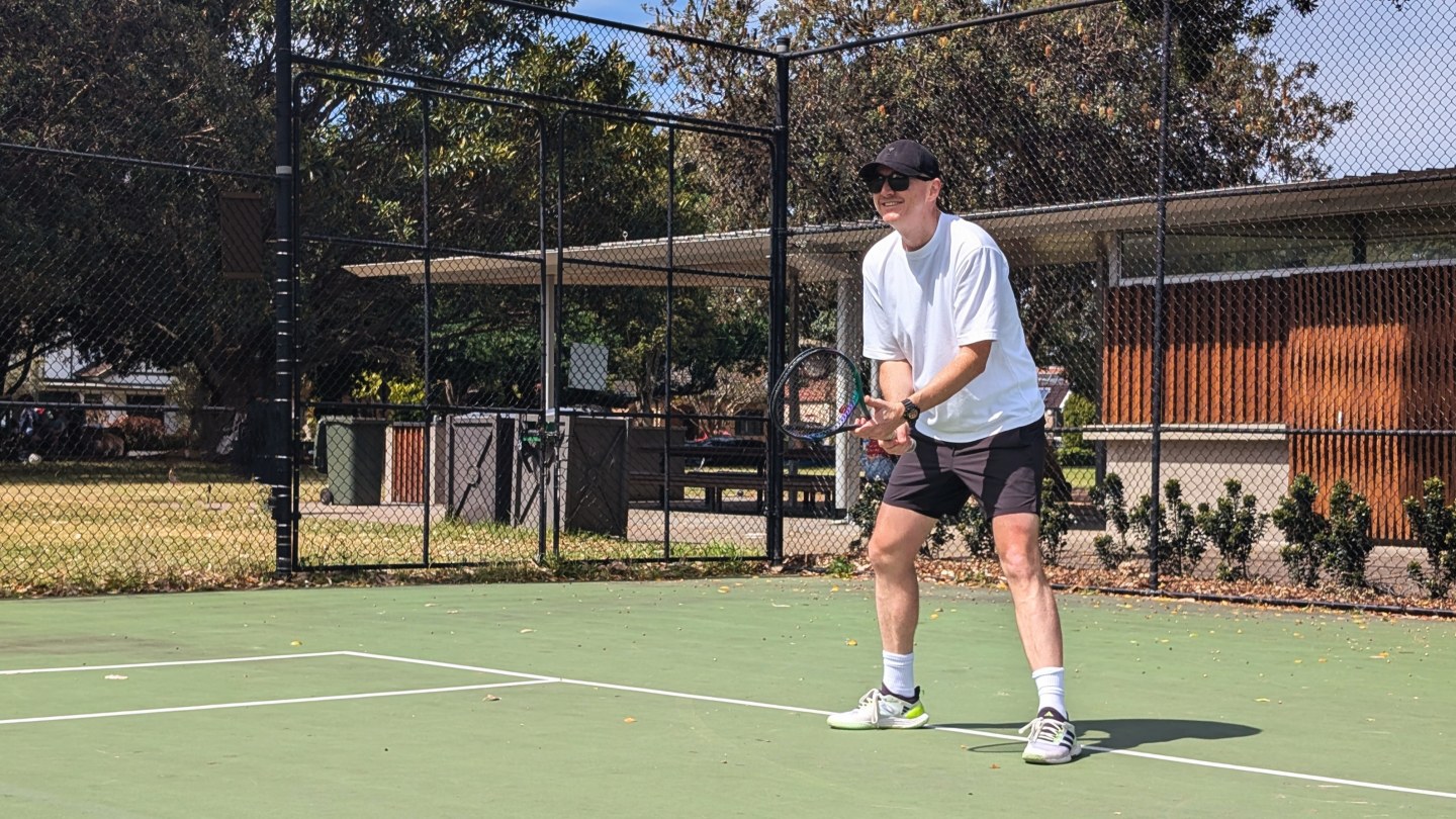 Four Pillars gin co-founder Matt Jones plays tennis to stay fit for life