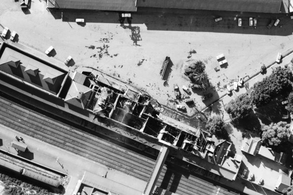 From the Archives, 1965: Historic Bendigo railway station destroyed by fire