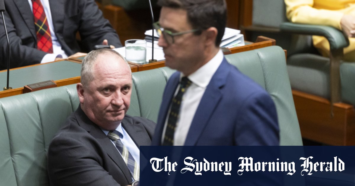 Nationals’ Barnaby Joyce ‘rule’ attempts to limit MP’s appearance to ...