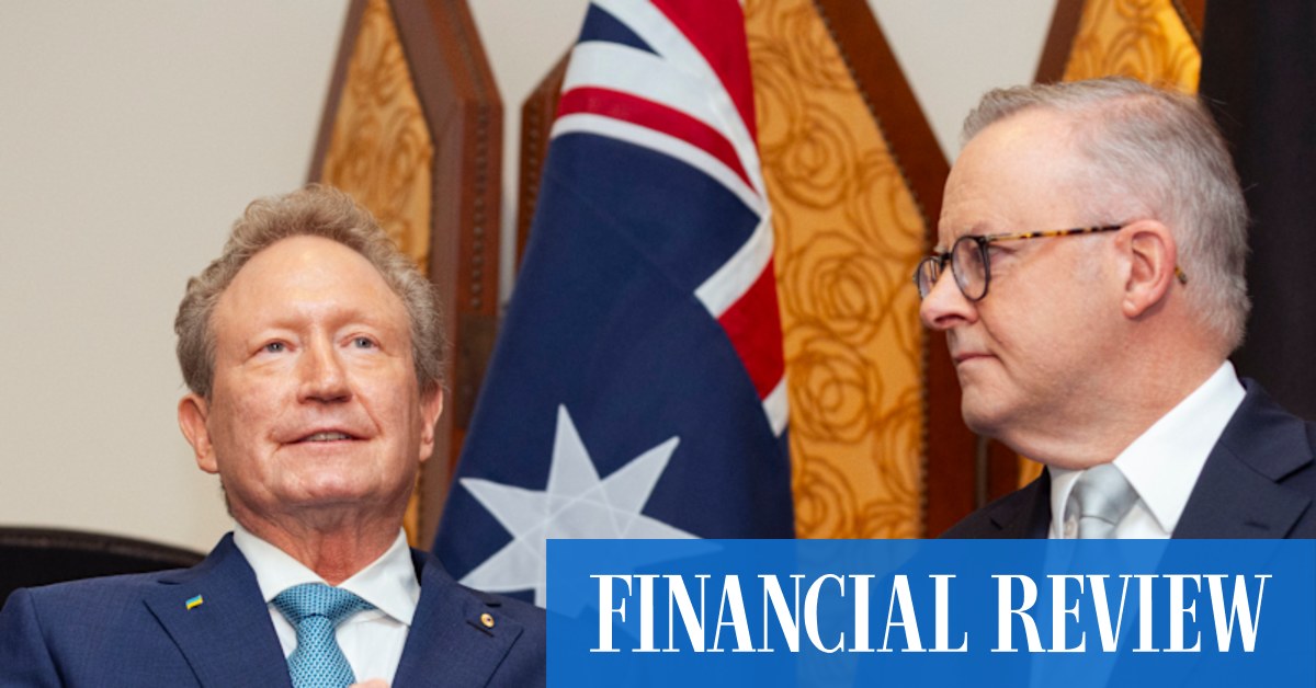 Joe Aston on Andrew Forrest’s failed projects and forlorn promises