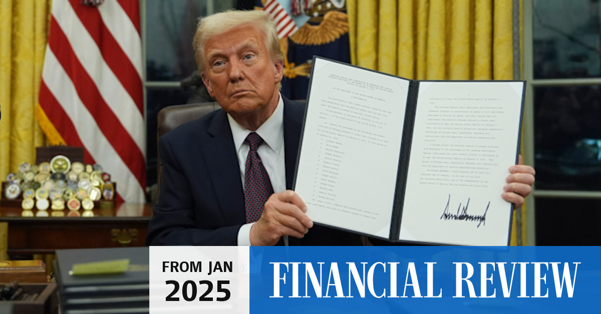 Trump inauguaration: A rundown of the new US president’s executive actions