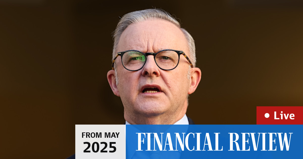 Federal election news headlines from Monday 12th May 2025: Anthony ...