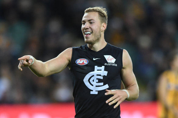 AFL 2020: Carlton Blues' Harry McKay, Mitch McGovern on track for round ...