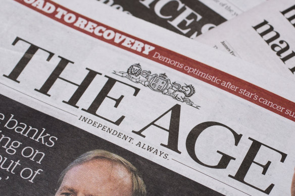 The Age remains Victoria s most read masthead