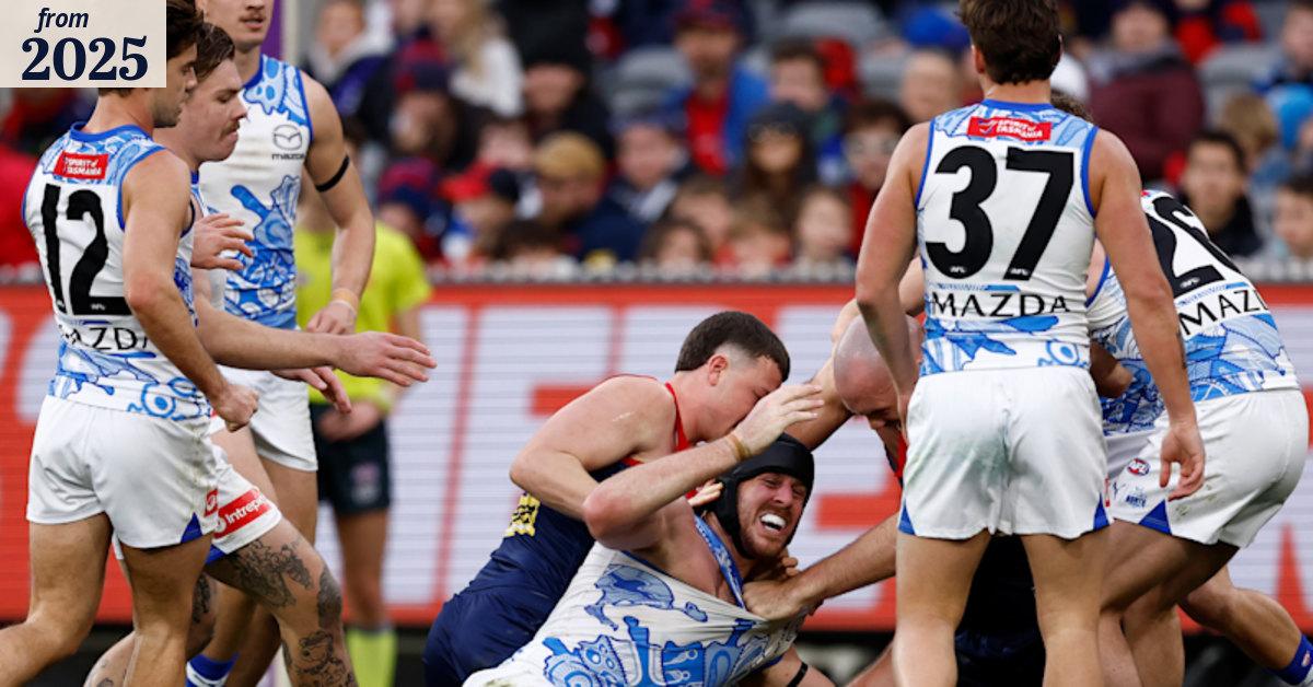 AFL 2025: Max Gawn responds to incident in Melbourne Demons win over ...