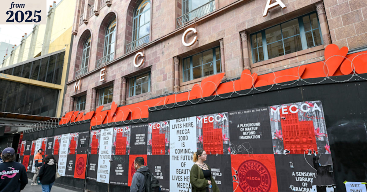 Bourke Street Mecca store finally opens its doors