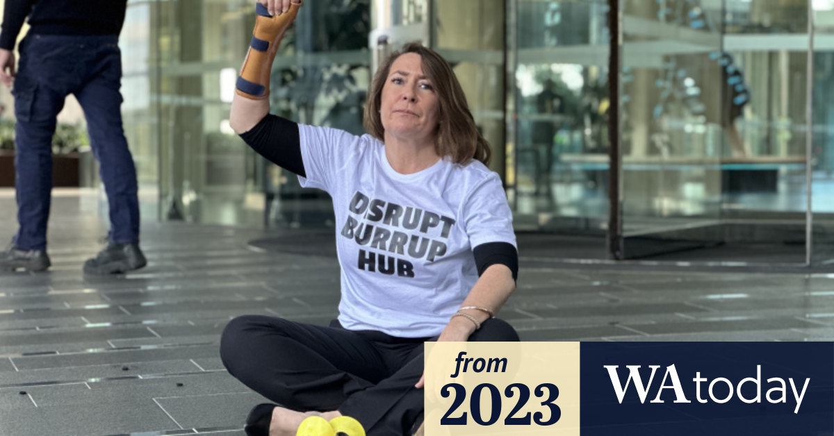 Woodside protest: Company’s Perth headquarters evacuated after ...