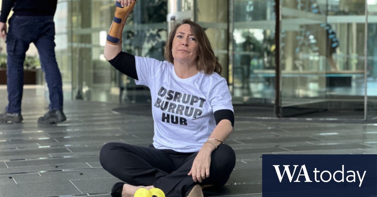 Woodside protest: Company’s Perth headquarters evacuated after ...