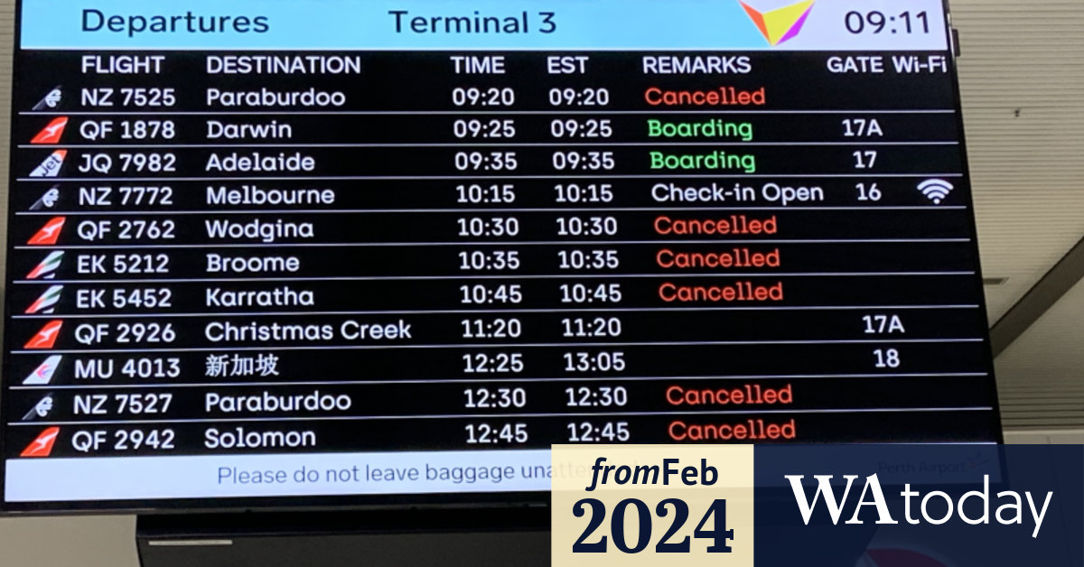 Qantas pilots extend WA FIFO strike to three days starting Wednesday