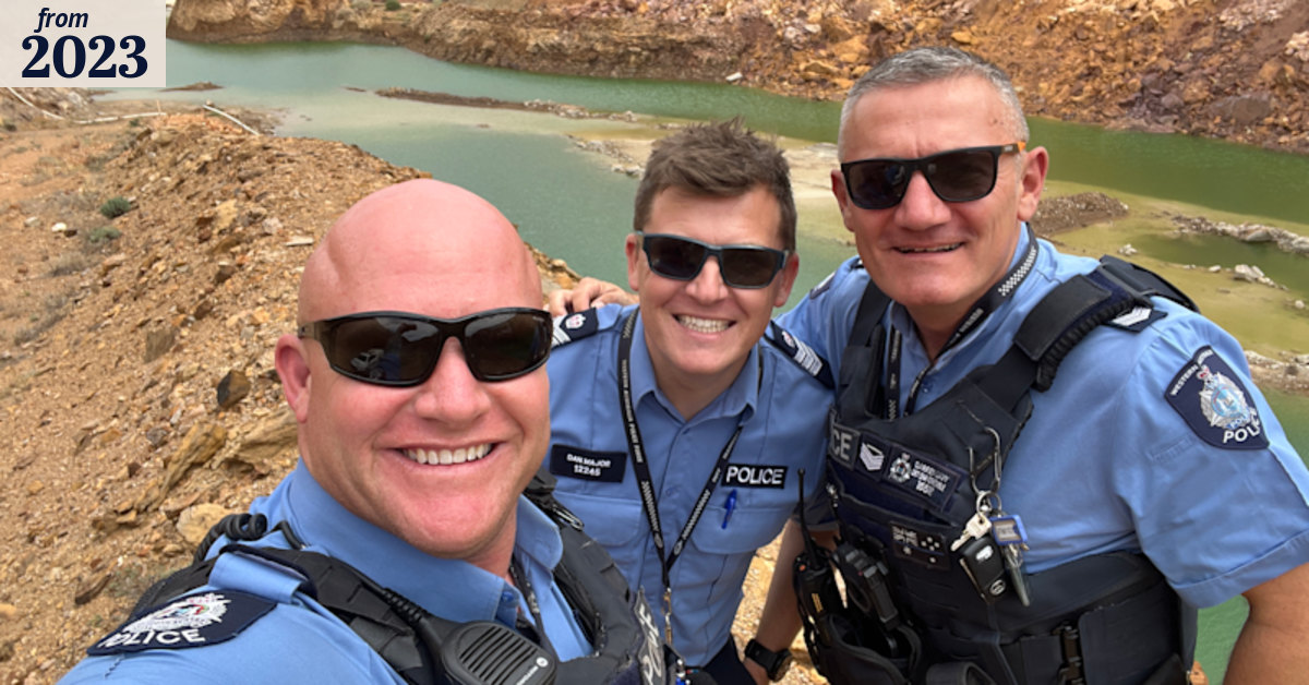 How Sergeant Dan Major’s app helped tackle Kimberley youth crime crisis