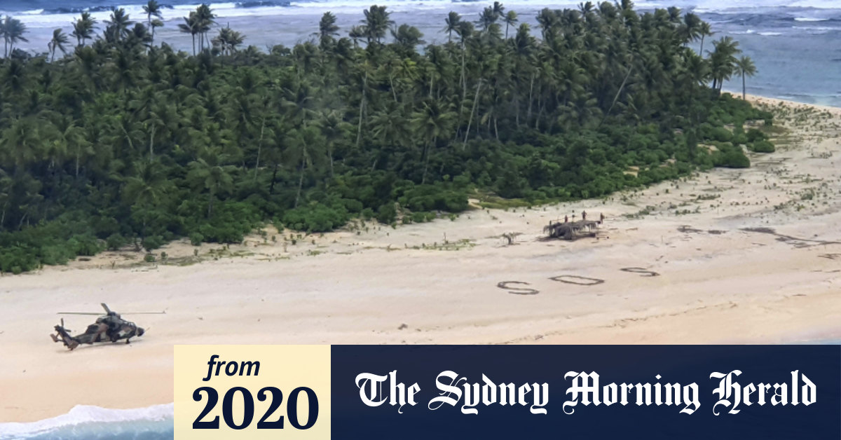 SOS on the sand saves trio