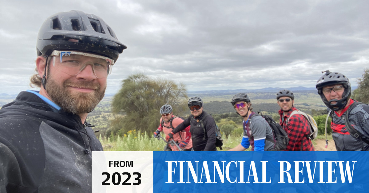 PharmaCare’s Steve Brandt loves “a bit of banter” while biking down a ...