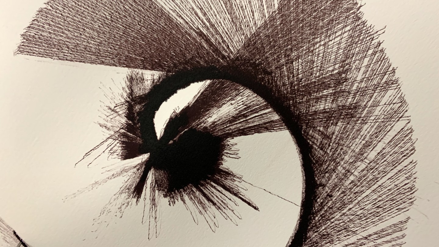 Wine art: Wind-powered drawing machine creates unique fermentation artworks