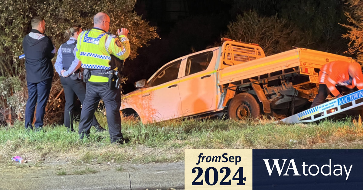 Perth man charged with running over police officer