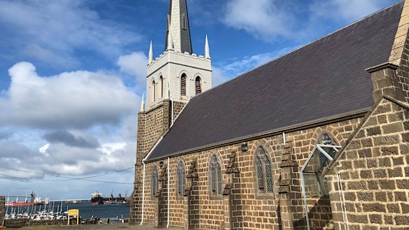 A bleak Easter in the bluestone churches of Victoria's oldest town