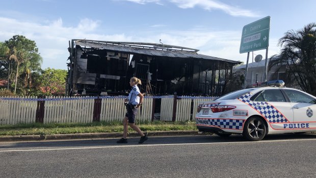 Gutted Goodna home a crime scene as police investigate cause