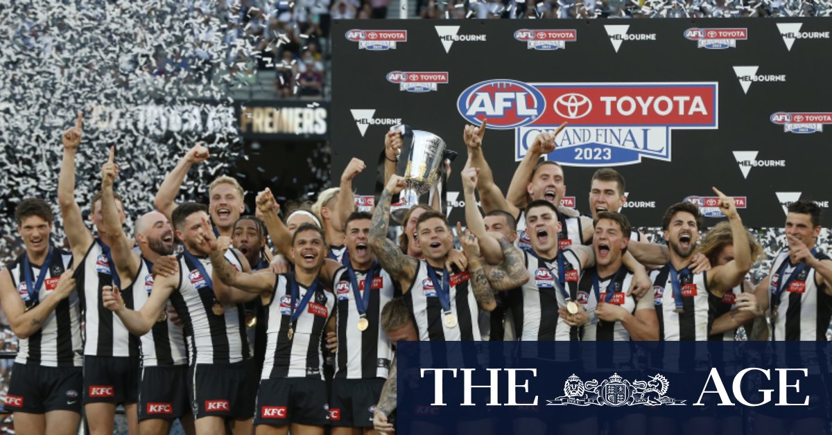 Afl Grand Final 2023 Collingwood V Brisbane Lions