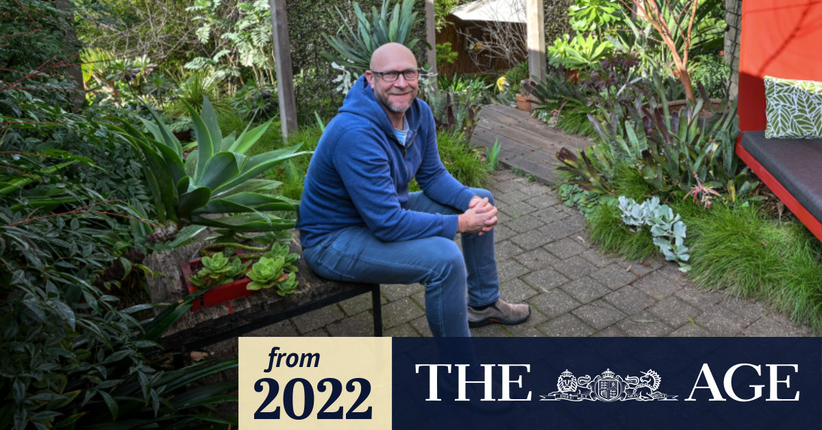 Steven Wells’ stunning garden is built from recycling that didn’t need ...