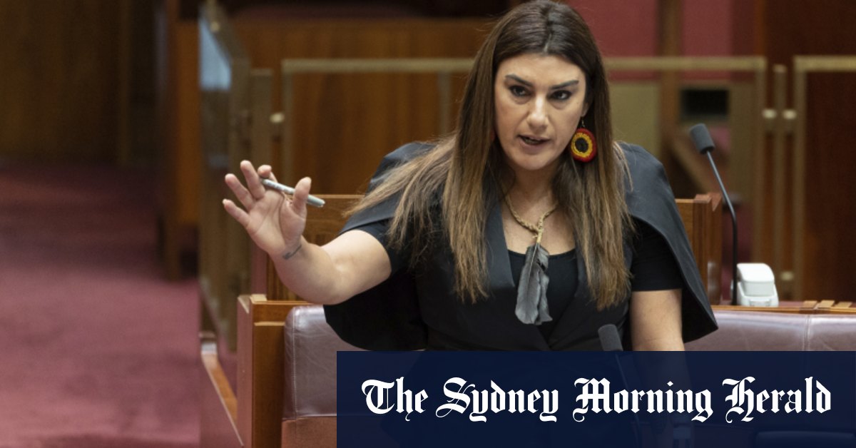 Indigenous Voice to Parliament: Greens senator Lidia Thorpe will not be ...