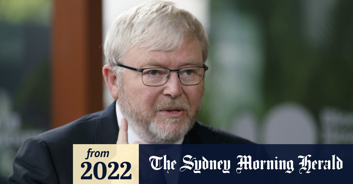 China, US on course for war: Kevin Rudd