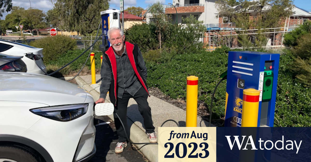 This 95-year-old Perth driver wants older motorists to go electric
