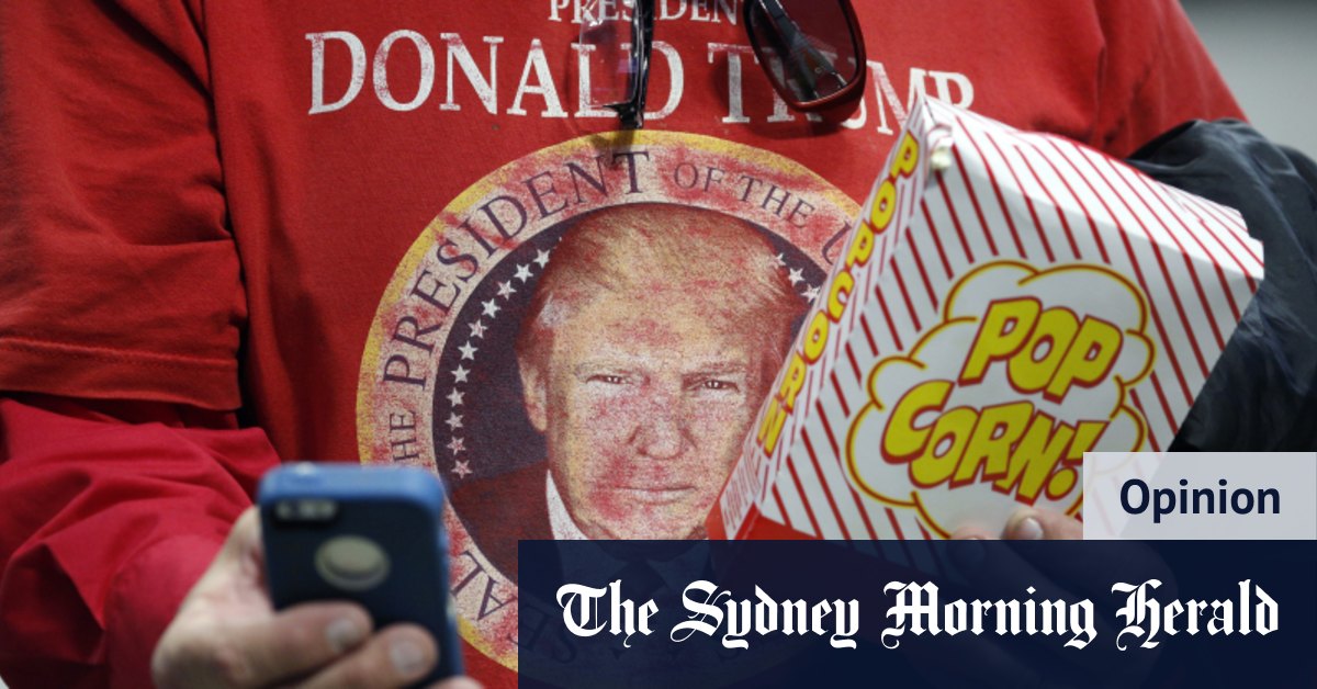 Donald Trump: We helped create a pass-the-popcorn president. Time for a ...