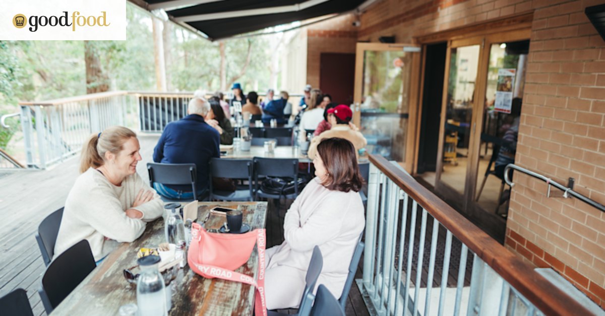 Relax with ‘really, really good coffee’ on the sun-dappled deck at this ...