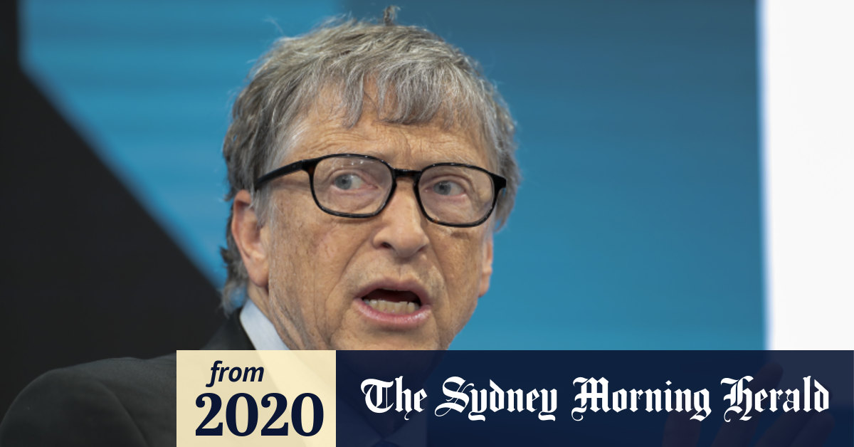 Coronavirus: Bill Gates says US economy must take hit to keep death ...