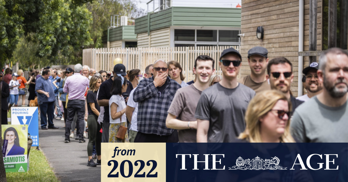Victorian election 2022: VEC turns to handwritten votes as some booths ...