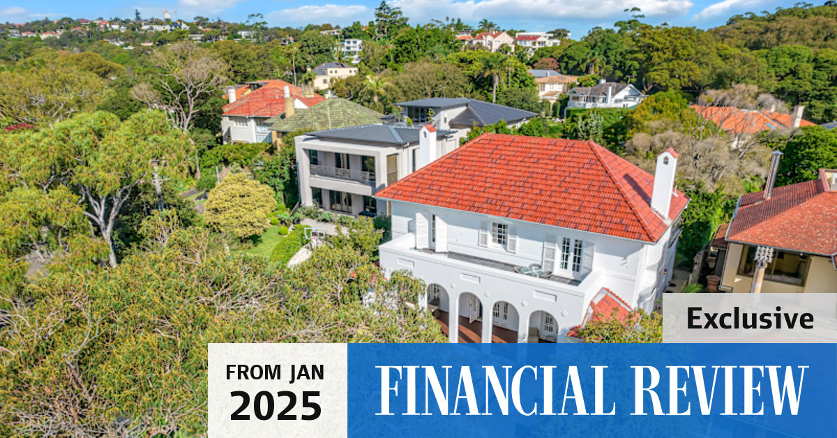 Sydney luxury property: Lawyer John Landerer list Vaucluse mansion