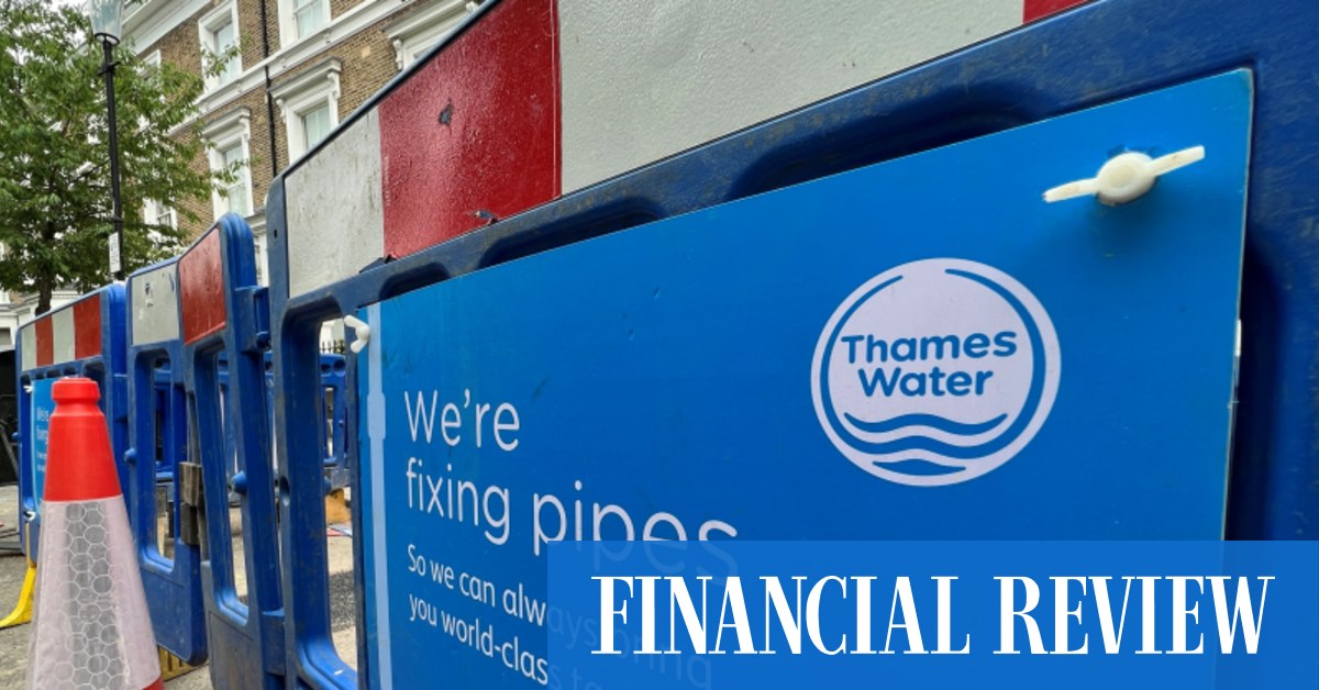 British government in emergency talks to save Thames Water