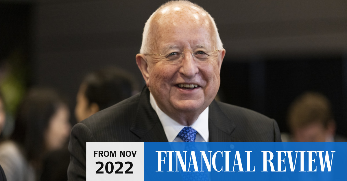 Former Rio Tinto CEO Sam Walsh AO congratulates himself
