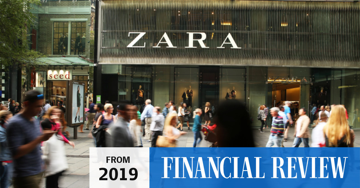 Zara Australia is still taking market share, growing sales 10.5 pc
