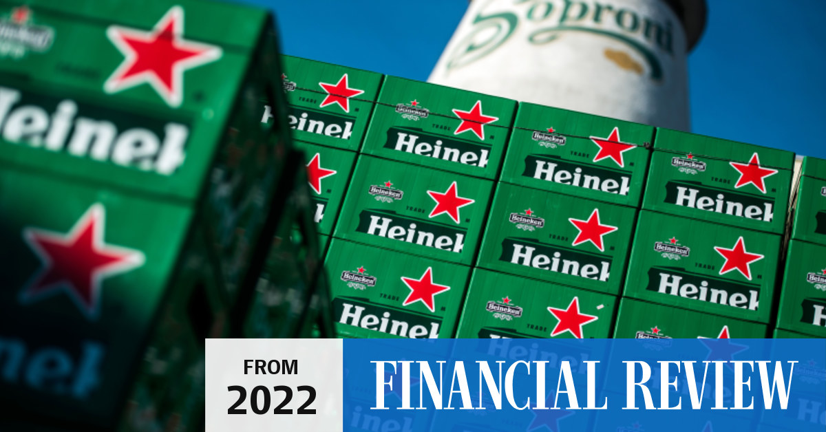 Heineken chief warns cost inflation is ‘off the charts’