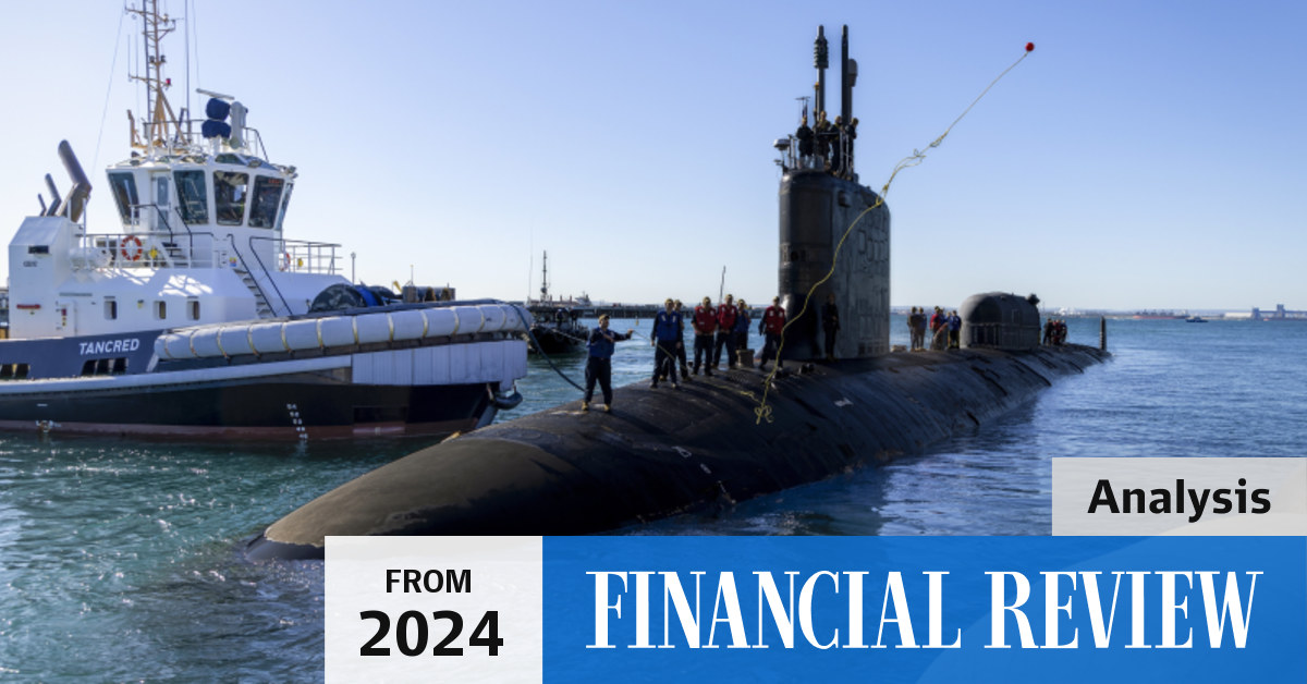 AUKUS: Pentagon funding raises questions about nuclear-powered ...