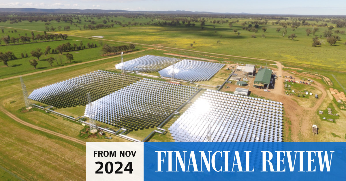 Nasdaq VSTE: Solar thermal developer Vast Renewables in financial peril