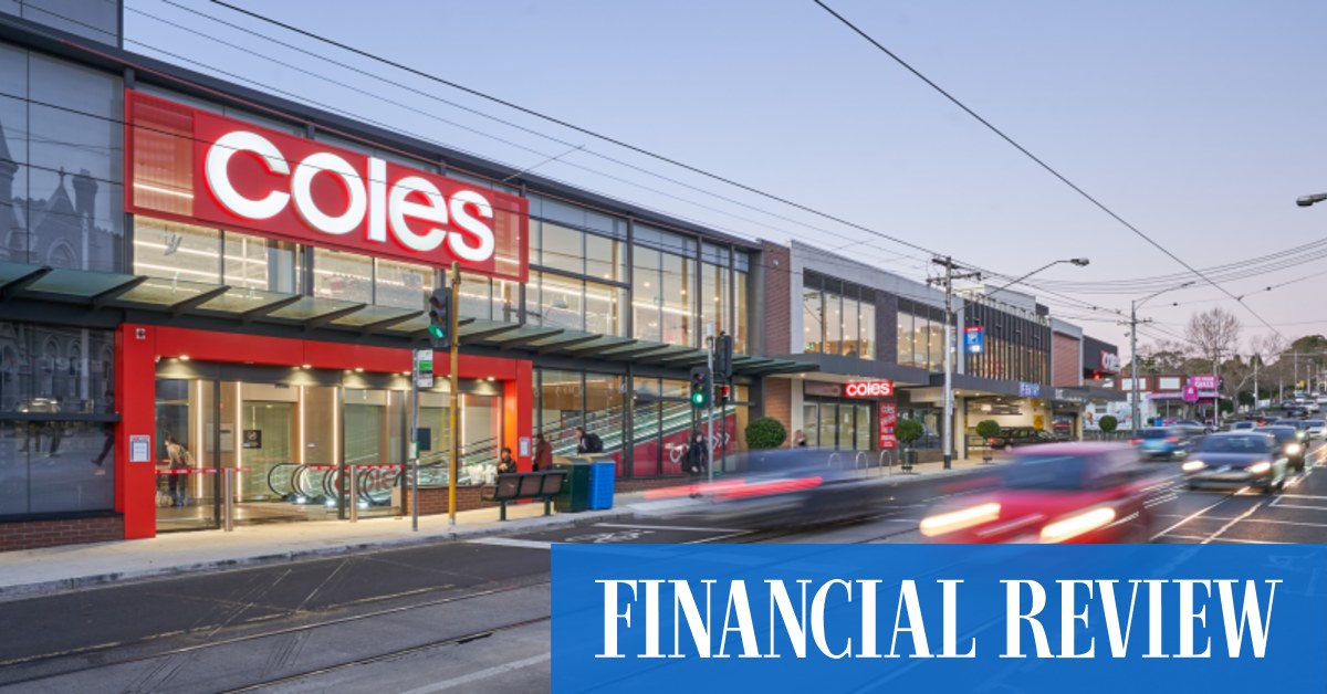 Coles sells Melbourne Camberwell supermarket for $37m