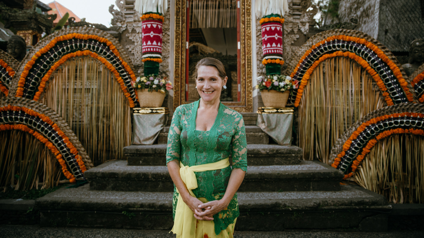 Eating out with the grand dame of Balinese cuisine