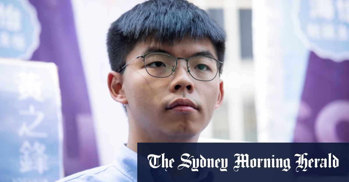 Hong Kong activist Joshua Wong arrested