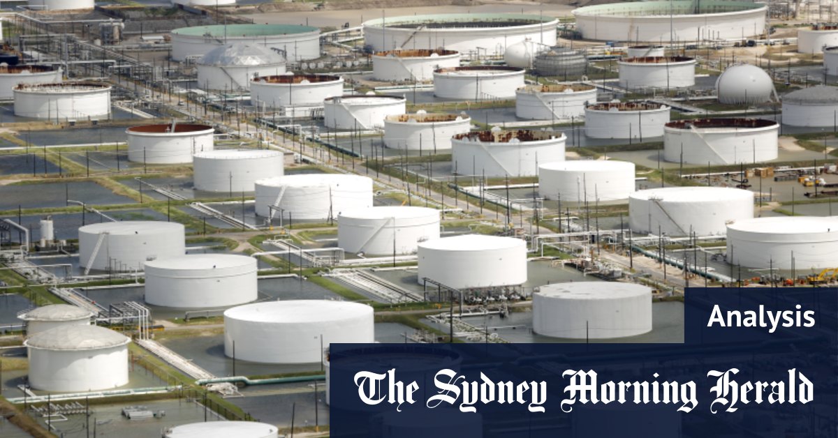 The world’s oil stockpile is nowhere to be found