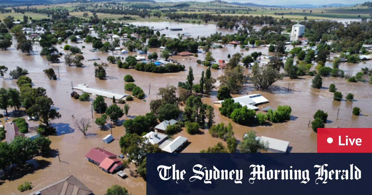 NSW floods LIVE updates: Wyangala dam overflows; Forbes, Molong ...