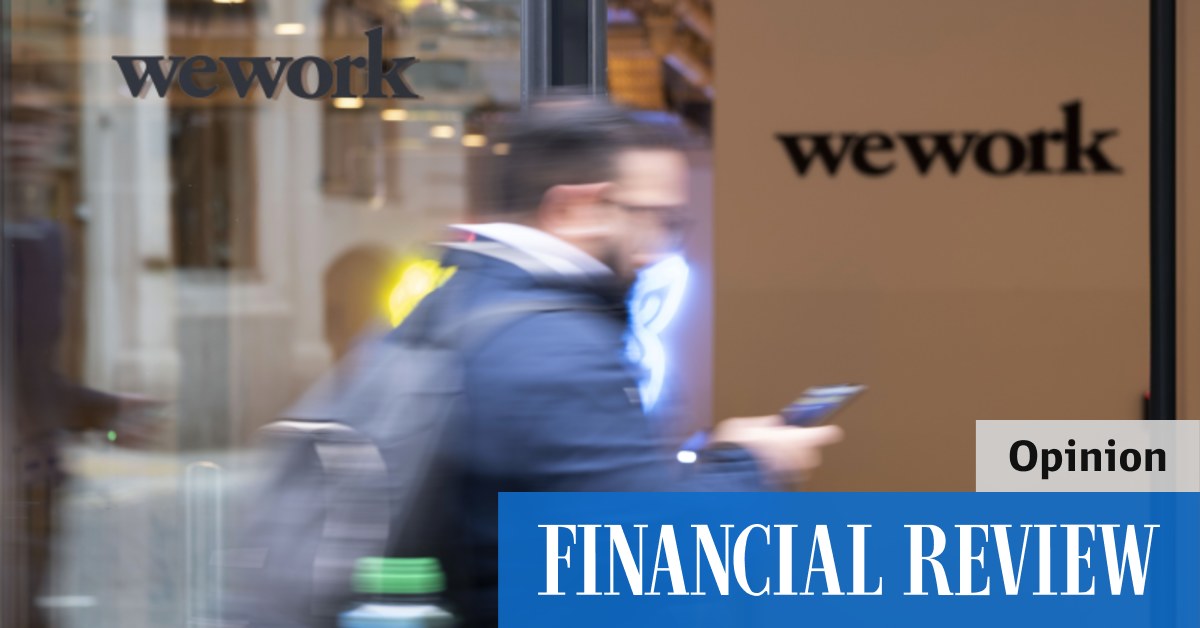 WeWork’s woes show workers want a space in which to work, not party