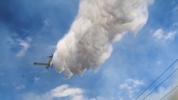 New footage and images reveal the raging Forrestdale inferno up close