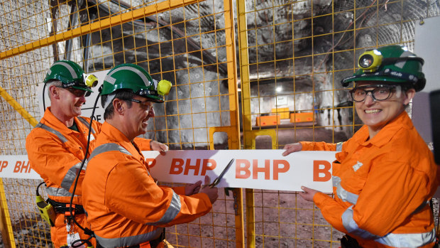 BHP lures baristas and barbers in School of Rock