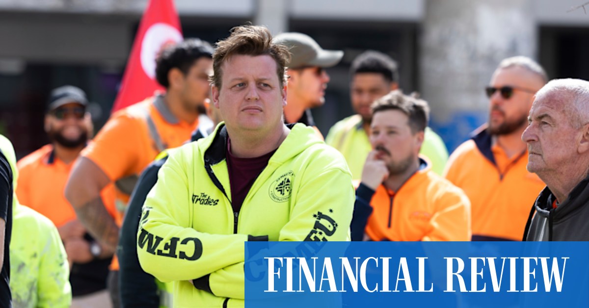 ‘World has changed’: CFMEU boss Zach Smith warns of ‘ruthless’ purge ahead