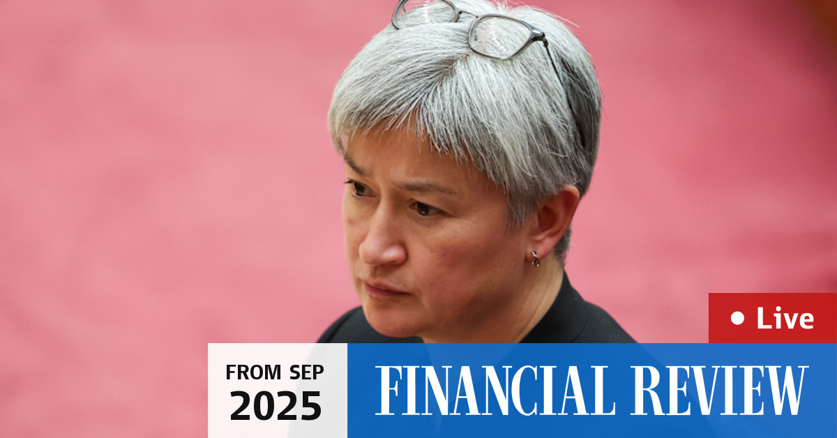 Australia news headlines from Friday 5th September 2025: Penny Wong ...